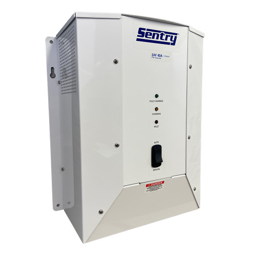 Sentry Marine Battery Charger 115/230V Input 24VDC - 40A - 3-Bank ...