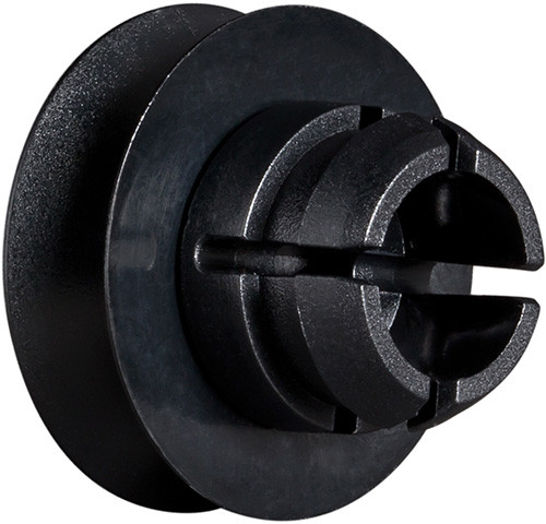 1857, SNAP-IN PLASTIC V-GROOVE PLASTIC BEARING - .468" X 0.940" X .281 ...