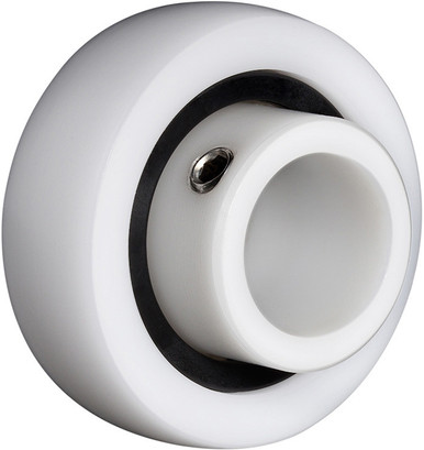 AIB204-5/8-6, ACETAL PLASTIC INSERT BALL BEARING FITTED WITH SS316 ...
