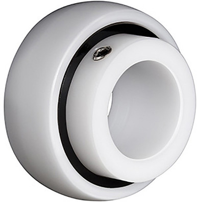 AIB206-1-3/16-6, ACETAL PLASTIC INSERT BALL BEARING FITTED WITH SS316 ...