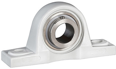 PPL204-SSIB-1/2, PBT POLYESTER PLASTIC PILLOW BLOCK (PPL) FITTED WITH ...