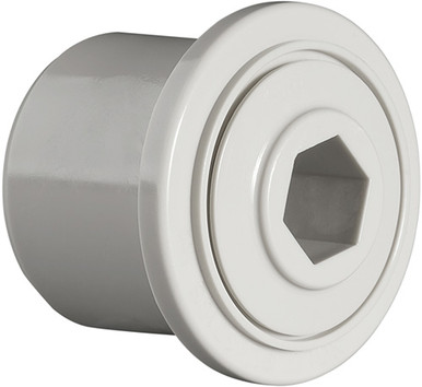 1492, PLASTIC CONVEYOR FLANGE BALL BEARING WITH 5/16" HEX BORE X .834 ...