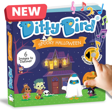 NEW! DITTY BIRD - First 100 Places Board Book