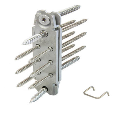 K278 RICON 140/30 Universal Wooden Connector in Stainless Steel (EA)