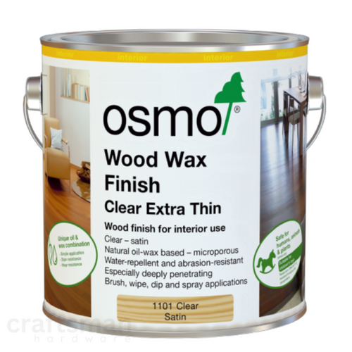 OSMO WOOD WAX FINISH 3101 Clear Interior