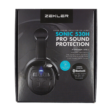 ZEKLER SONIC 530 Bluetooth Earmuffs for Safety Helmets