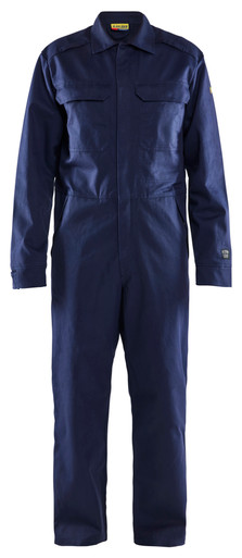 BLAKLADER Overalls | 6704 Navy Blue Overalls Anti-Flame in Cotton