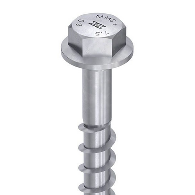 HECO 6mm SW8 Hex Head with Washer Screw Anchor in HP Coated