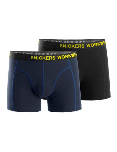 SNICKERS Underwear | Mens 9436 Black Cotton Stretch Shorts | Size Medium