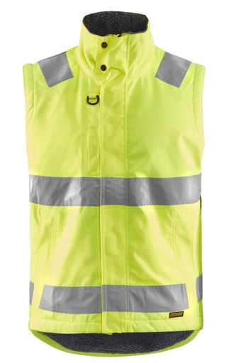 BLAKLADER 3870 Hi Vis Yellow Pile Lined with Reflective Tape