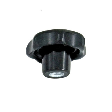 HSI Nuts – Star Handle Nuts, M5 x 25mm, Black Plastic