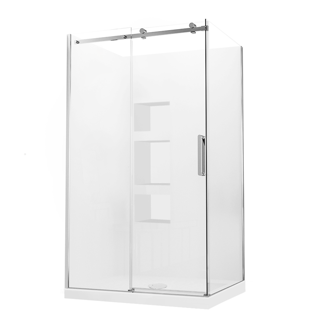 Evora Frameless Corner Sliding Shower (1200 x 900mm)