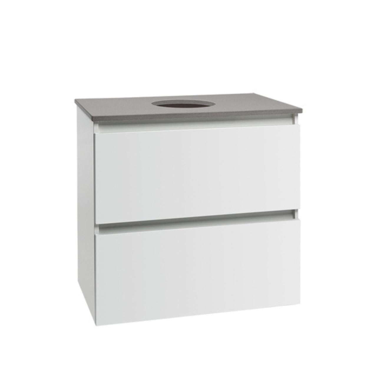 Valencia Elite Wall Hung Vanity 750mm, Stone Top, Single Bowl