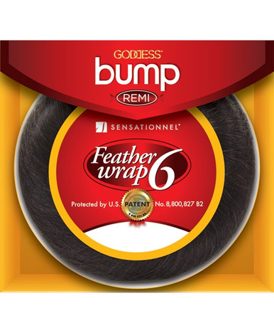 Sensationnel Goddess Remi Bump Feather Wrap 6-8" - MyBeautyMart.com