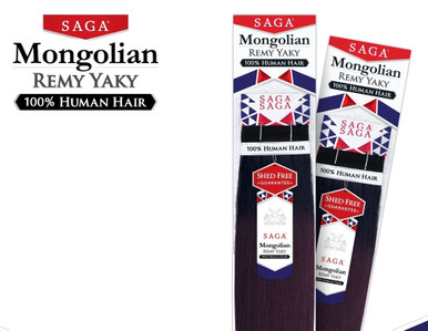 SAGA Mongolian Remy Yaky - MyBeautyMart.com