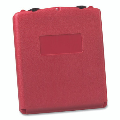 Justrite Document Storage Box for SDS Sheets, Larger-Sized, Lockable ...