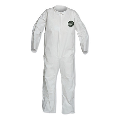 DuPont ProShield 50 Collared Coveralls with Open Wrists/Ankles, White ...