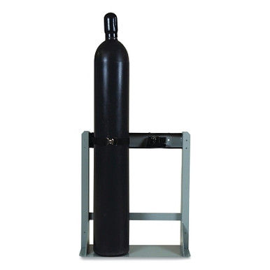 Justrite Gas Cylinder Stand, 2 Cylinder Capacity, 4 in to 12 in dia ...