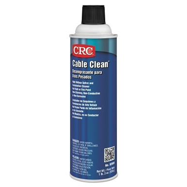 CRC Cable Clean High Voltage Splice Cleaner, 20 oz, Aerosol Can ...