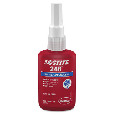 LOCTITE 246 Threadlockers, Medium Strength/High Temperature,
