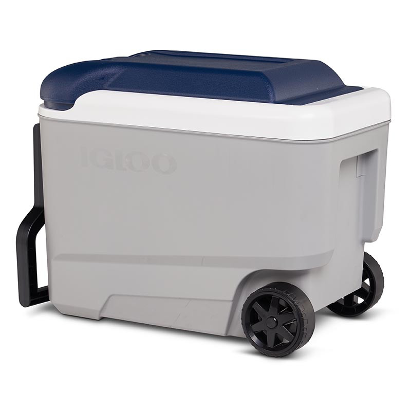 Igloo wheeled cool boxes for camping and outdoor leisure pursuits