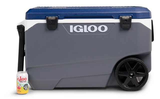 Igloo wheeled cool boxes for camping and outdoor leisure pursuits