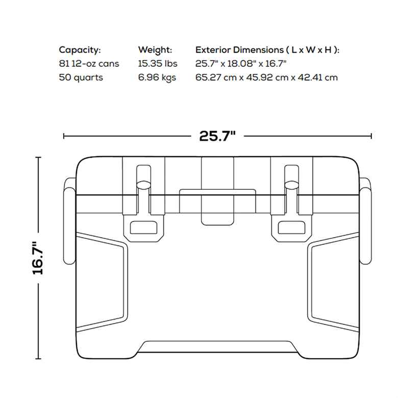 Igloo Trailmate 50 Qt Heavy Duty Cool Box