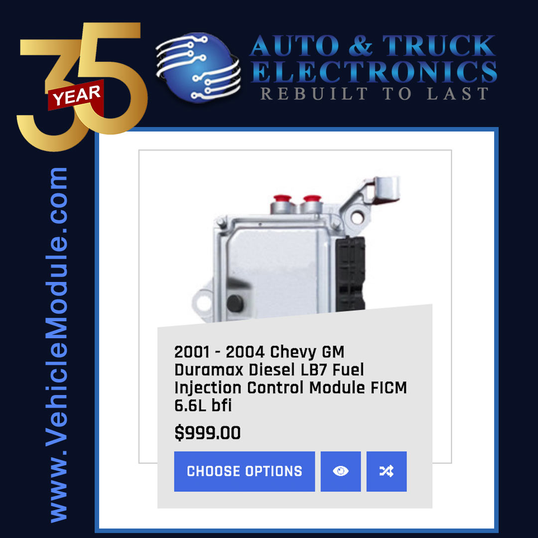 Rebuilt FICM for Chevy GM Duramax Diesel LLY: A Reliable Solution ...