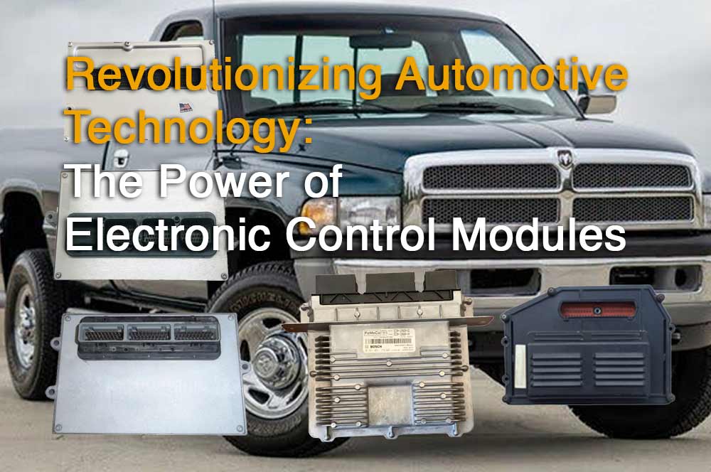 Revolutionizing Automotive Technology: The Power of Electronic Control ...