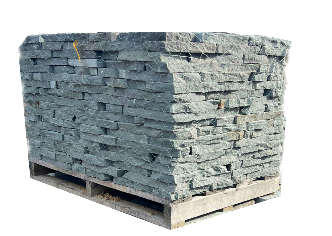 Colonial Stacked Stone Facade Brida Stone Inc. | Natural Stone