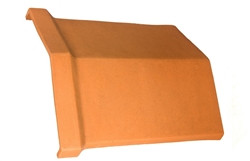 Custom Size Double Slant Terra Cotta Wall Coping