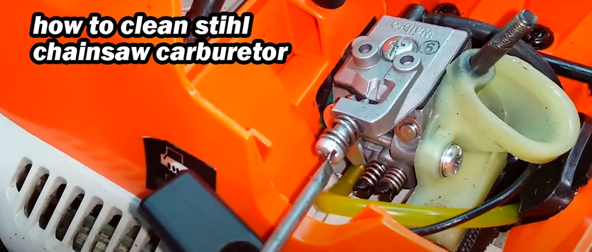 How To Clean A Stihl Chainsaw Carburetor - CHAINSAW PARTS