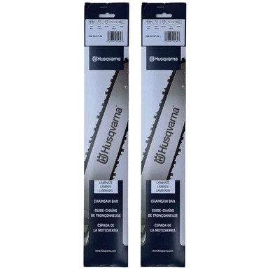 HUSQVARNA Guide Bar - Laminated ,16"BAR, 56 DRIVE LINKS, .050"GAUGE, 3/ ...