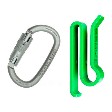Silver Ovalone Carabiner Kit With BuckCarrier Chainsaw Carrier | https ...