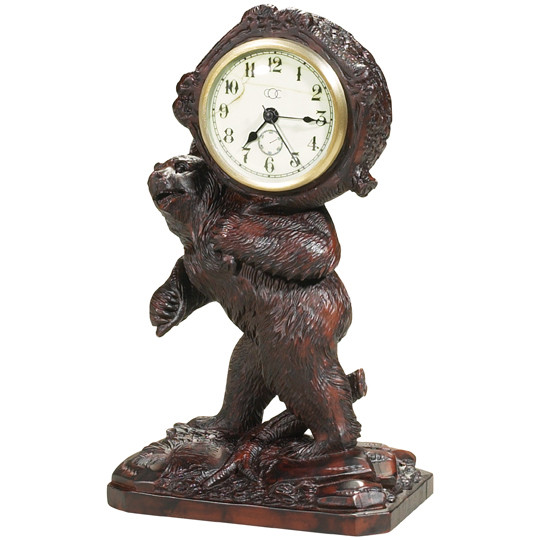 Smiling Bear Clock | Black Forest Decor