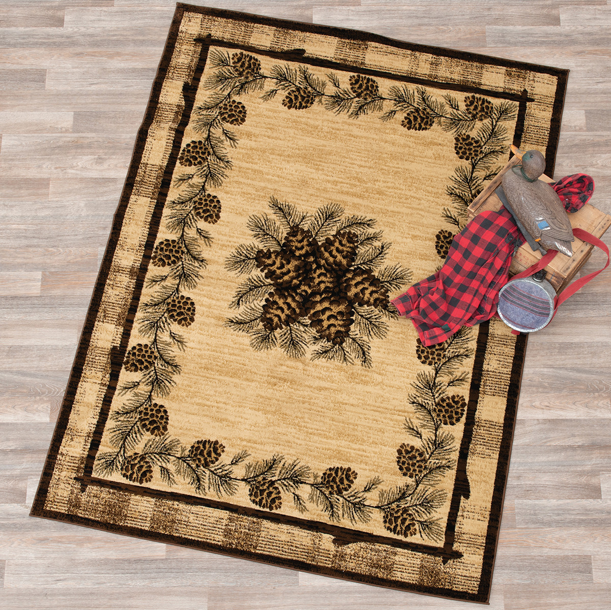 Rustic Rugs for Cabins | Black Forest Décor