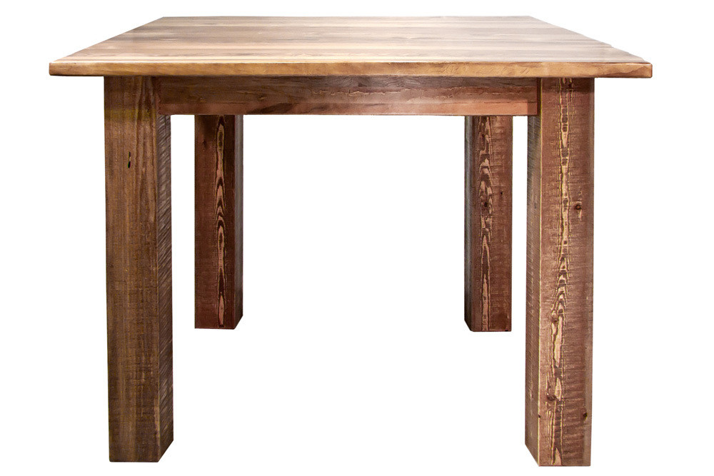 Homestead Square 4 Post Dining Table | Black Forest Decor