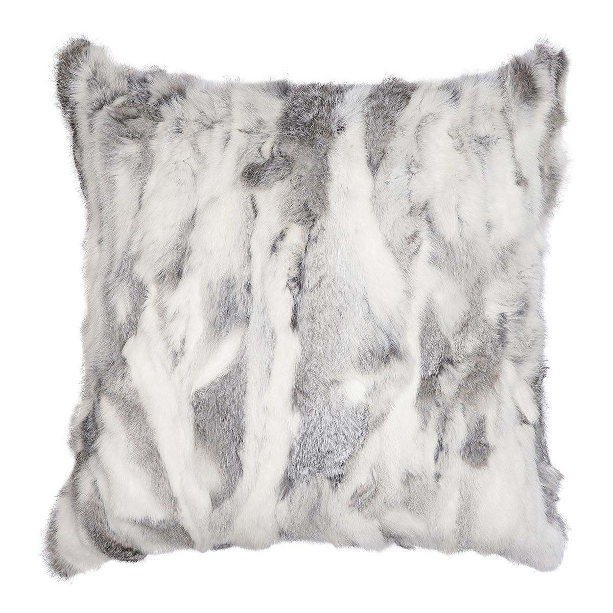 Gray Pieced Rabbit Pillows | Black Forest Decor