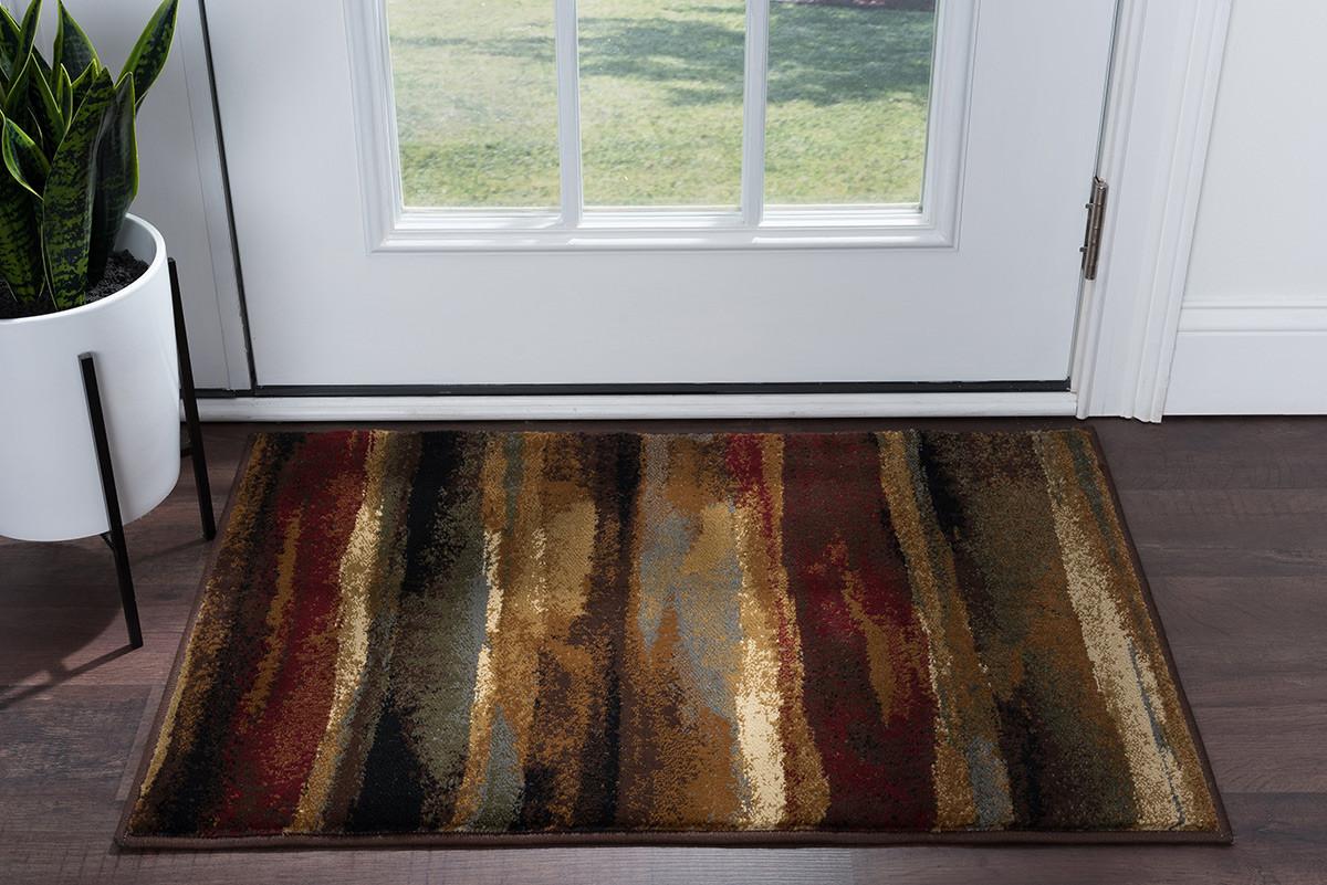 Rustic Landscape Rug - 2 x 3 | Black Forest Decor