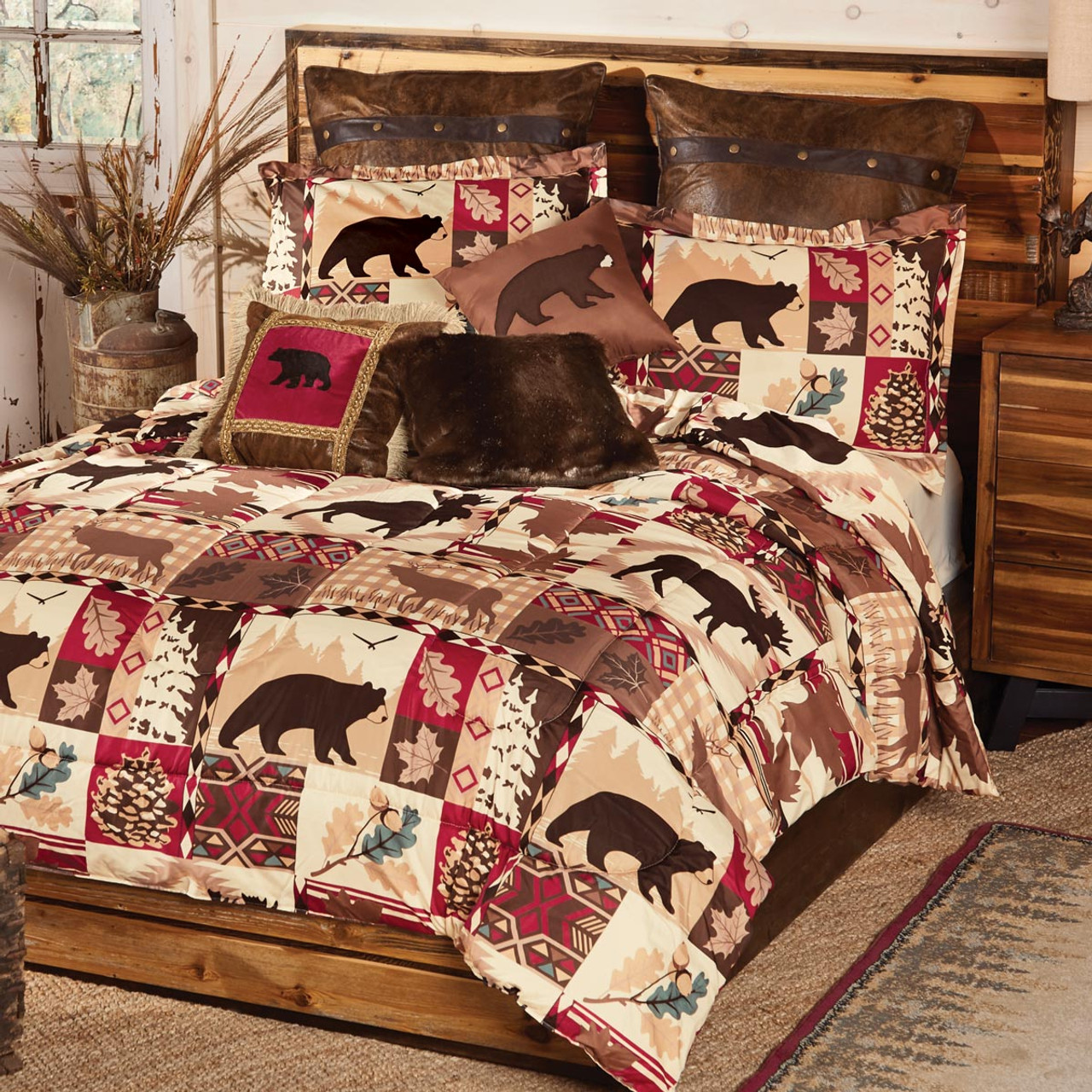 Rustic Barnwood Platform Bed - Queen | Black Forest Decor Rustic Barnwood Platform Bed - Queen | Black Forest Decor