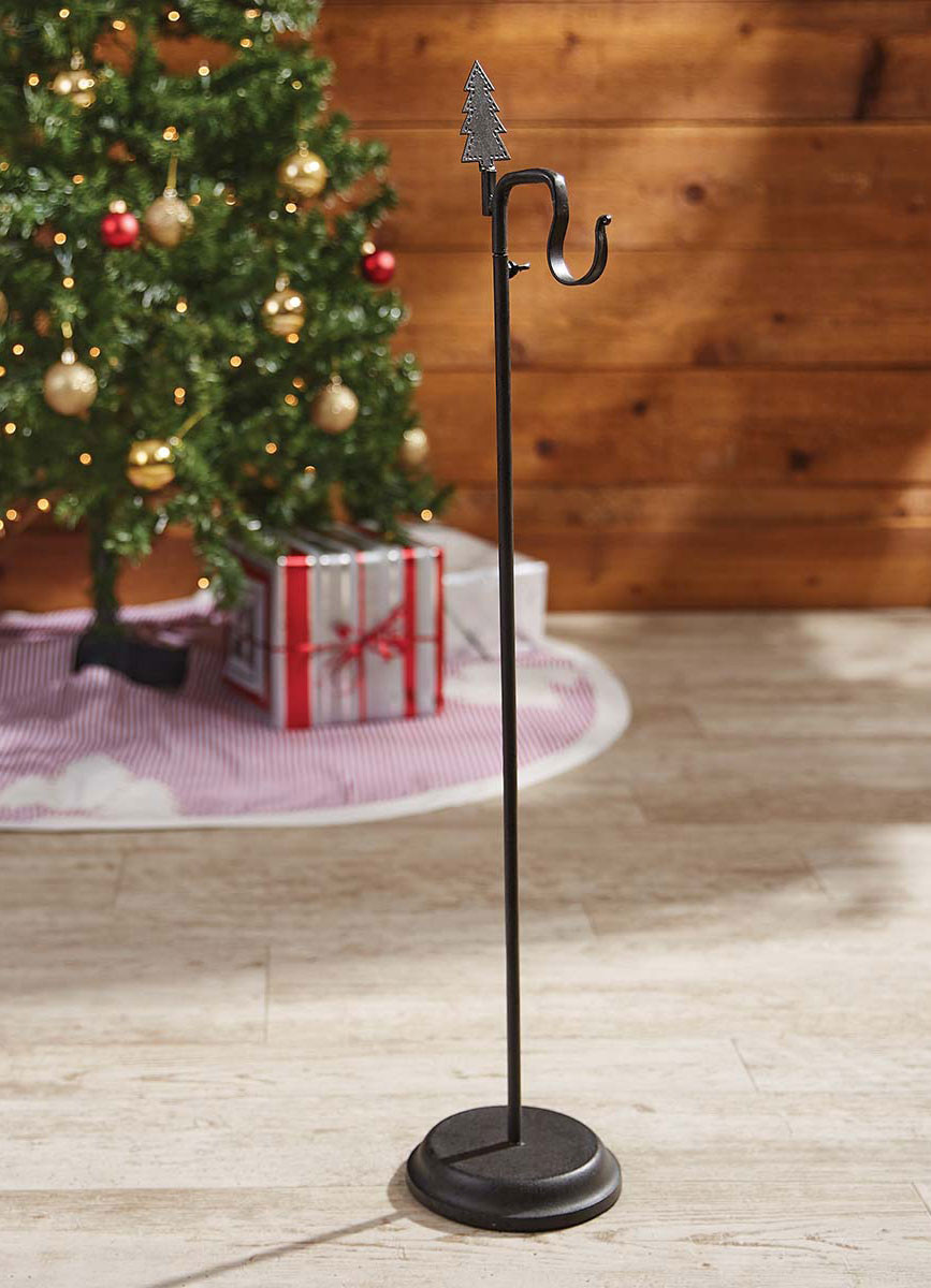 Adjustable Stocking Hanger with Tree & Stand | Black Forest Decor