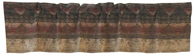 Chestnut Suede Horse Valance | Black Forest Decor