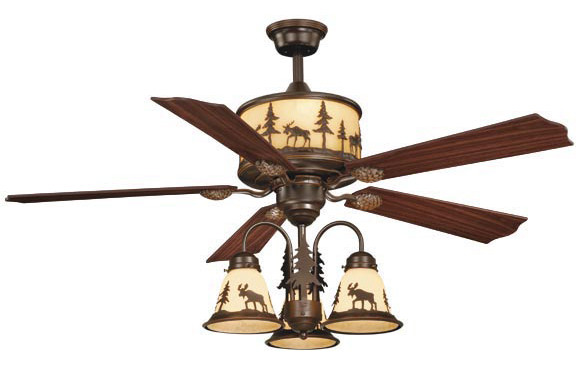 Rustic Ceiling Fans | Black Forest Décor