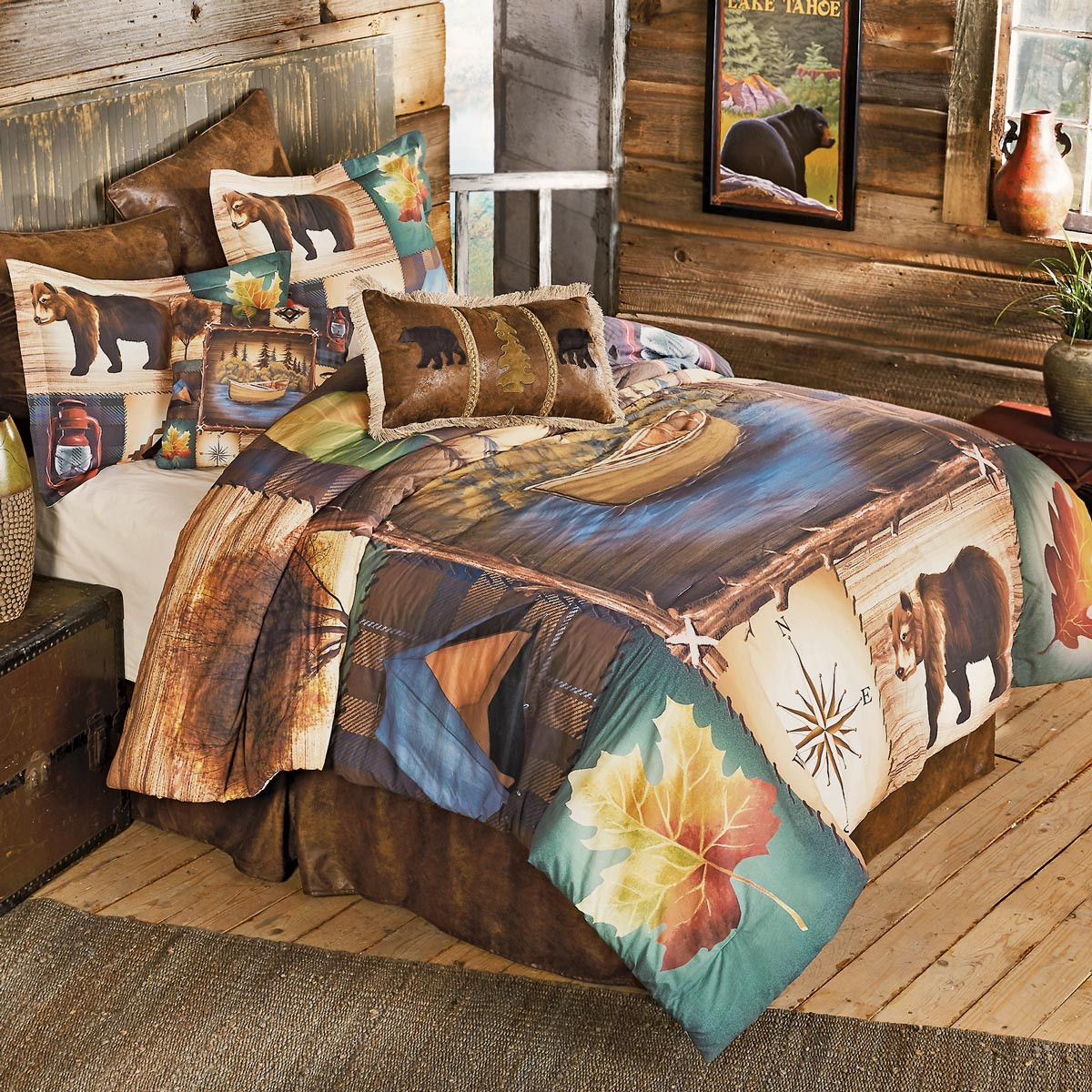 Lakeside Living Comforter - Queen | Black Forest Decor