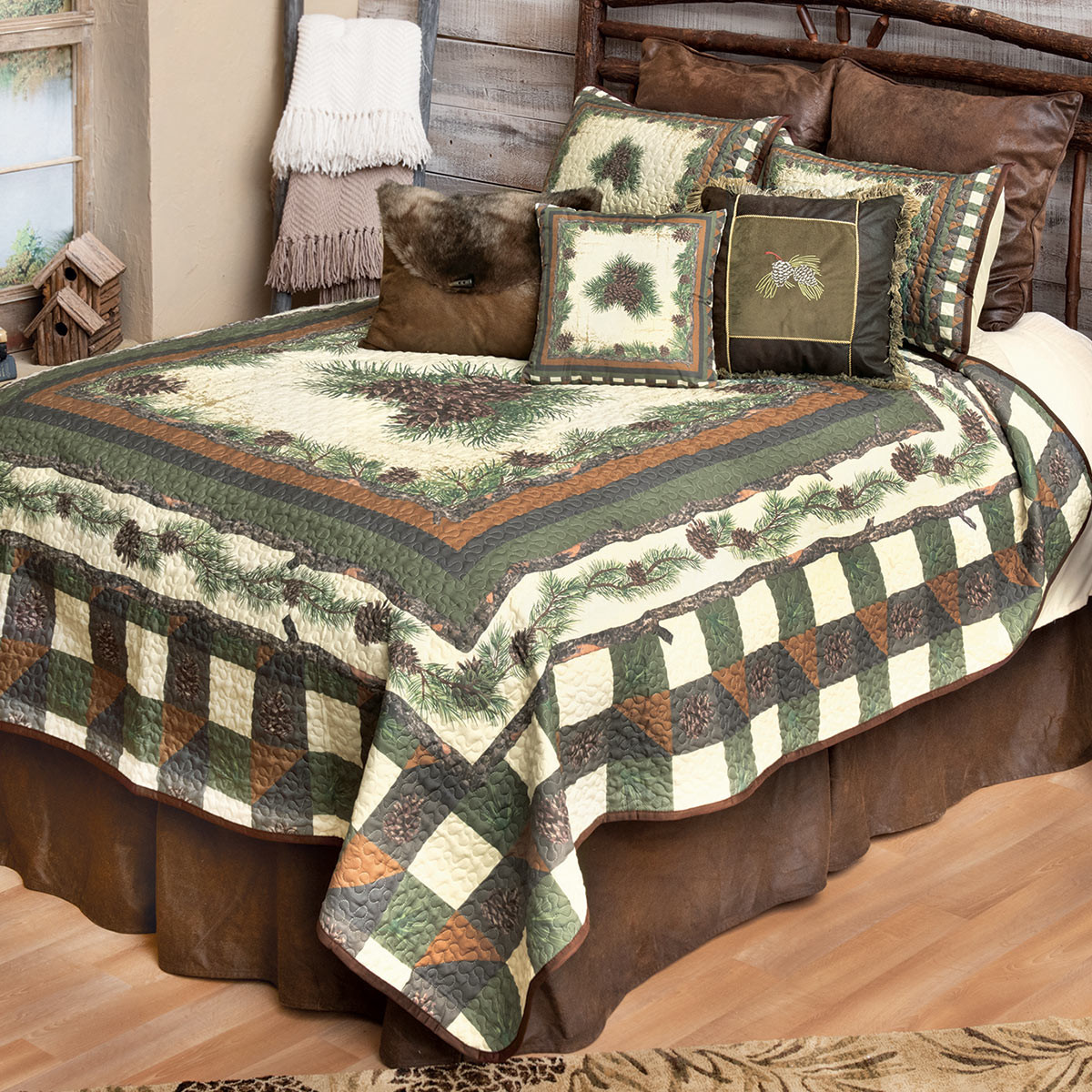 Rustic Cabin Bedding | Black Forest Décor