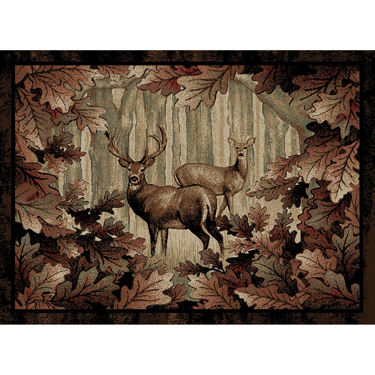 Rustic Wildlife Rugs, Including Bear Themed Rugs | Black Forest Décor