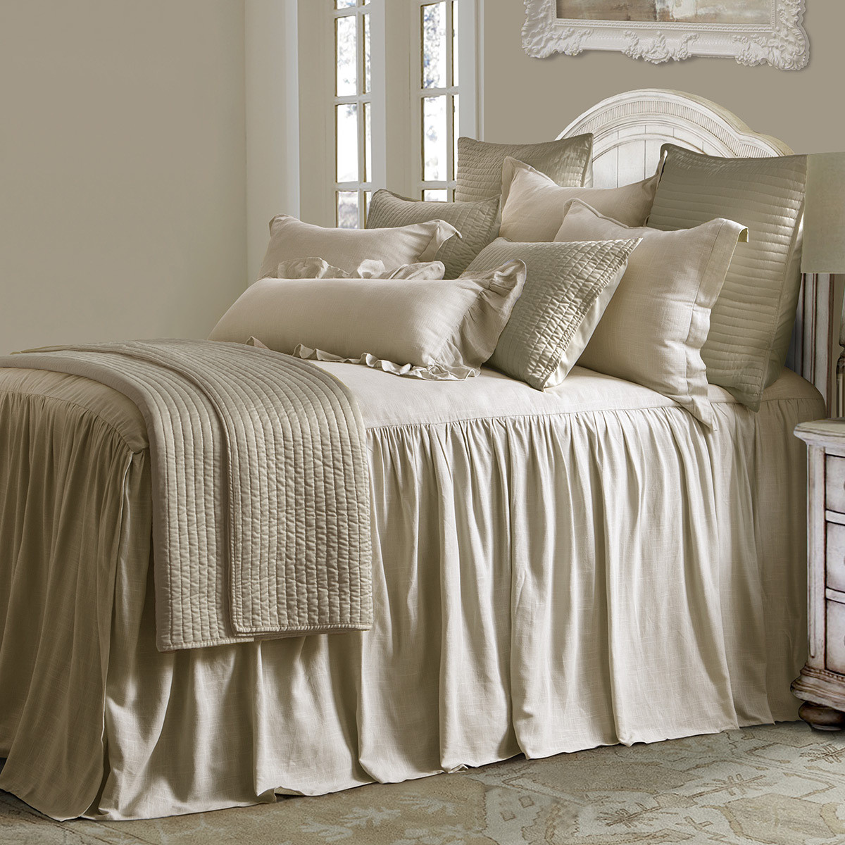 Rustic Bedding Sets: Super Queen Size Embroidered Barbwire Bed Set ...