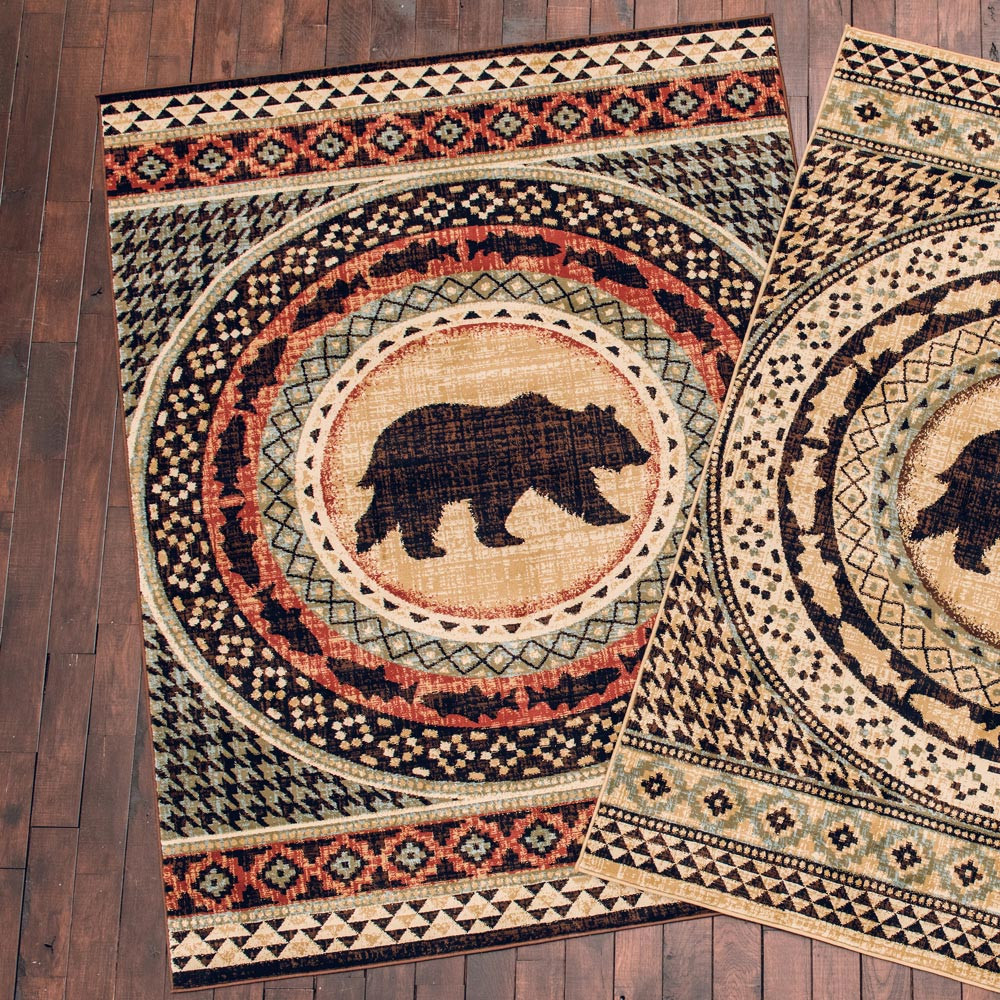 Rustic Rugs for Cabins | Black Forest Décor