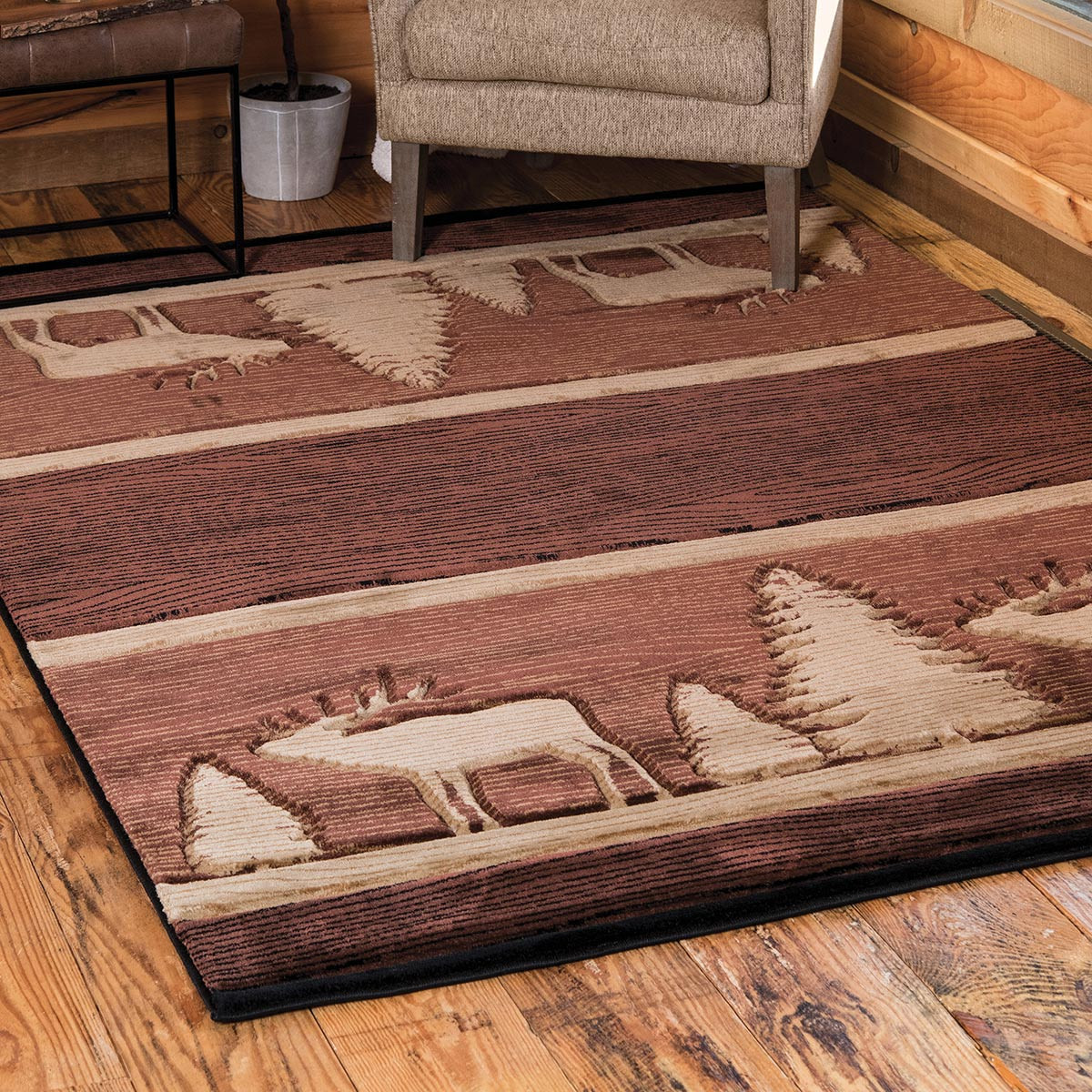 Vintage Woods Rug - 2 x 3 | Black Forest Decor