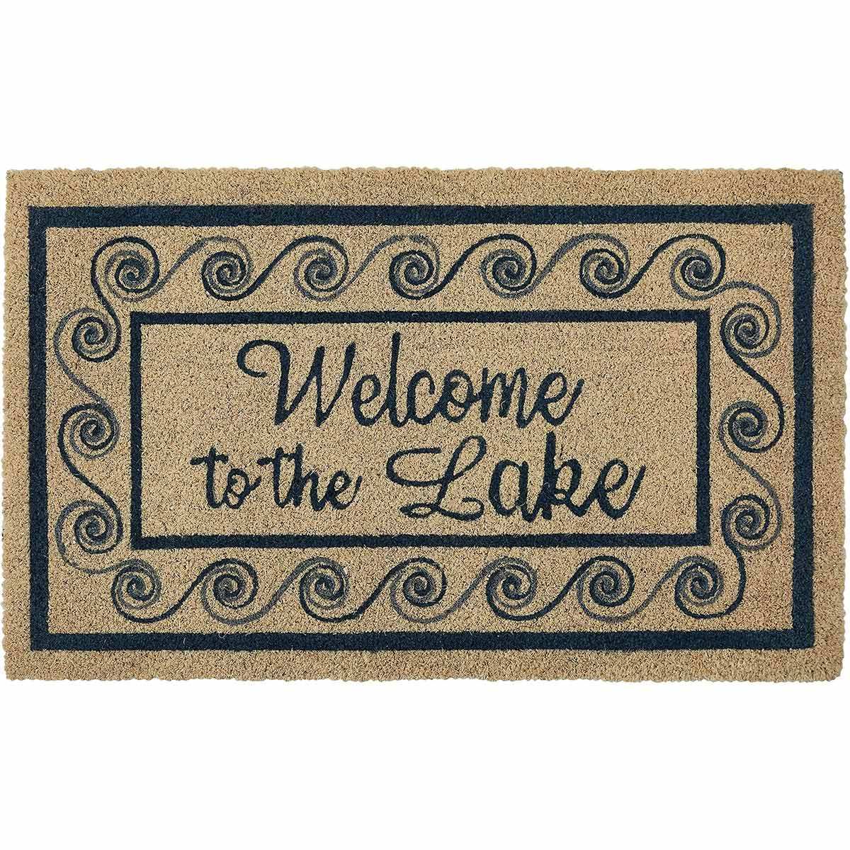 Welcome Home Black Bear Doormat | Black Forest Decor